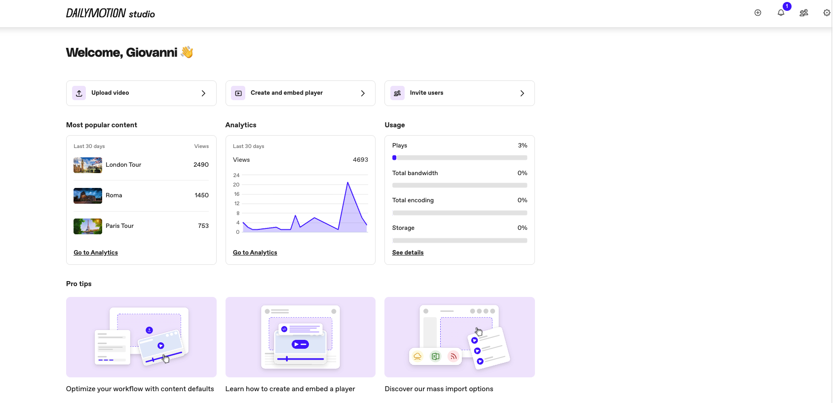 Release Note Q3 2025 – Dailymotion Help Center